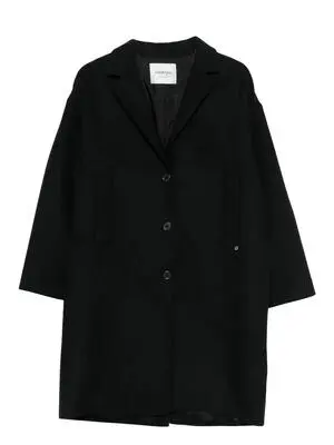 OTTOD'AME Simona Overcoat - Black