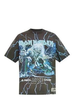 REPRESENT X Iron Maiden Graphic-print T-shirt - Grey