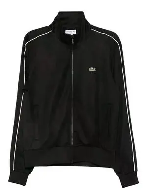 Lacoste Logo-appliqué Jacket - Black