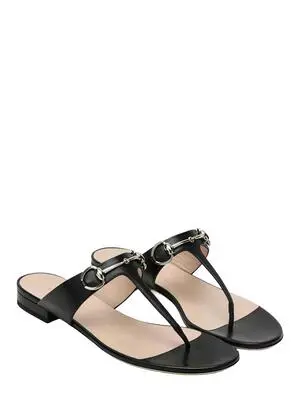 Gucci Thong Sandals - Black