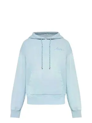 Amiri Embroidered Logo Hoodie - Blue