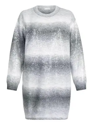 LIU JO Ombre Sequin Knit Dress