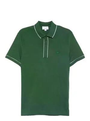 Lacoste Logo-embroidered Polo Shirt - Green