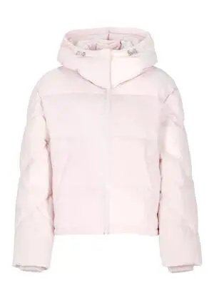 Kenzo Logo-patch Down Jacket - Pink