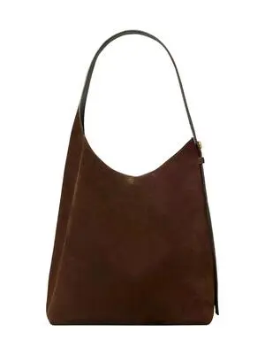 Tory Burch Romy Suede Tote Bag - Brown