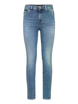 Philipp Plein Logo-plaque Jeans - Blue