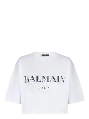 Balmain Logo-print T-shirt - White