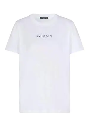 Balmain Logo-print T-shirt - White