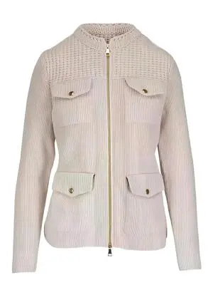 Moncler Flap-pockets Cardigan - Neutrals