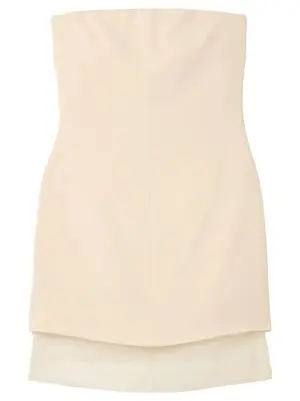 ESSE STUDIOS Issia Strapless Mini Dress - Cream