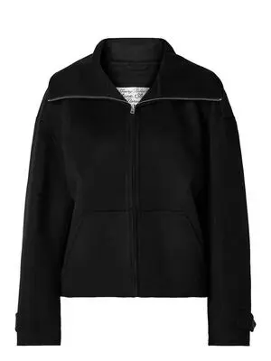 Acne Studios Wool And Cashmere-blend Felt Jacket - Black