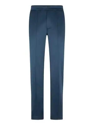 TOM FORD Satin Side-stripe Sweatpants - Blue