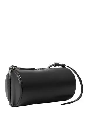 Proenza Schouler Proenza Schouler Silo Textured-Leather Shoulder Bag Black