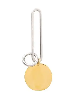 JIL SANDER And Gold-tone Bag Charm - Silver