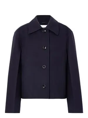 JIL SANDER Wool Jacket - Blue