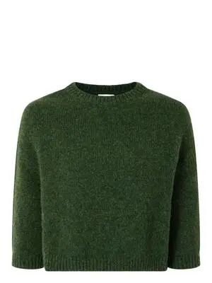 Khaite Sabina Cashmere Sweater - Green