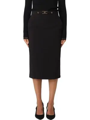 Elisabetta Franchi Pencil Skirt - Black