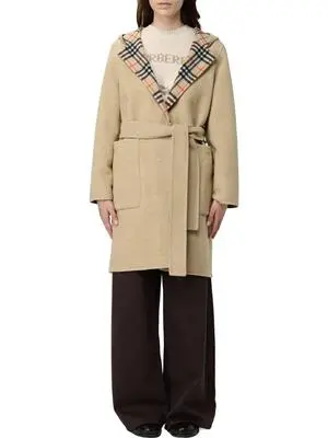 Burberry Belted Coat Sand