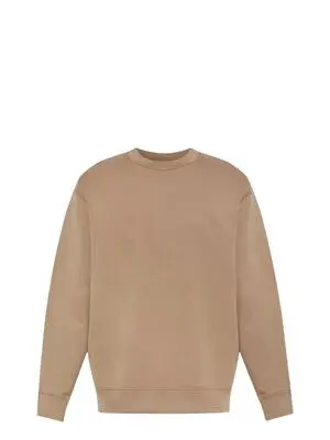 Emporio Armani Logo-embroidered Sweatshirt - Neutrals