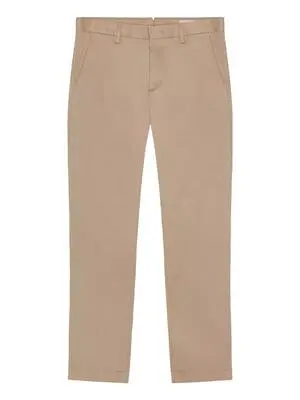 Nn07 Belt-Loops Trousers Neutrals