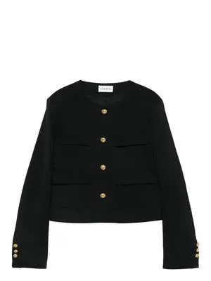 P.a.r.o.s.h Buttoned Jacket - Black