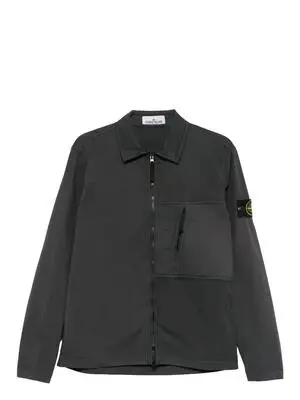 Stone Island Zip-fastening Pocket Jacket - Grey