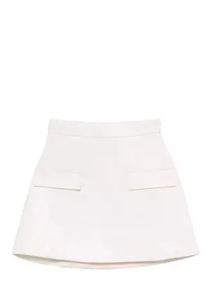 VESTIAIRE D'UN OISEAU LIBRE Mini Skirt - Neutrals