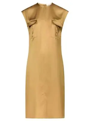 Loulou De Saison Seena Midi Dress - Brown