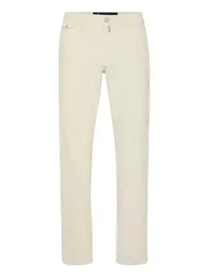 BILLIONAIRE Button-Fastening Tapered Leg Jeans
