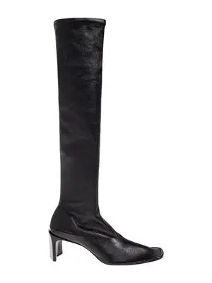 JIL SANDER 70mm Square-toe Knee-high Boots - Black