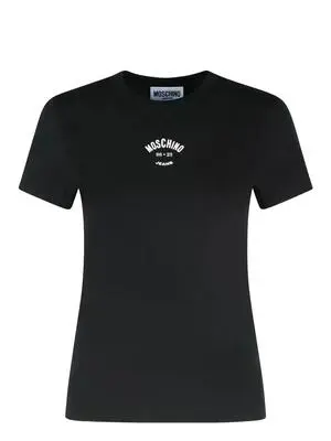 MOSCHINO Logo-Print Cotton T-Shirt