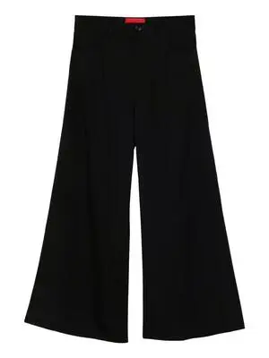 KUSIKOHC Wide Leg Trousers - Black