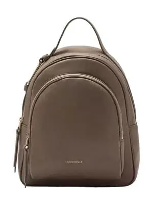 COCCINELLE Double-zip Backpack - Brown