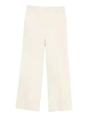 P.a.r.o.s.h Corduroy Straight-leg Trousers - Neutrals