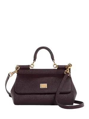 Dolce & Gabbana My Sicily Top Handle Bag - Wine