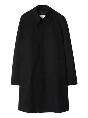 Burberry Mid-length Cashmere Car Coat - Black