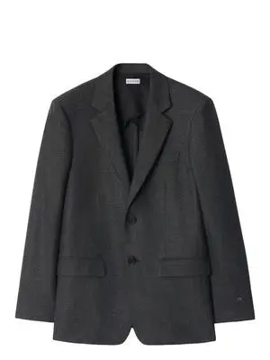 Burberry Wool Cashmere Tailored Jacket - Loden/highland Green