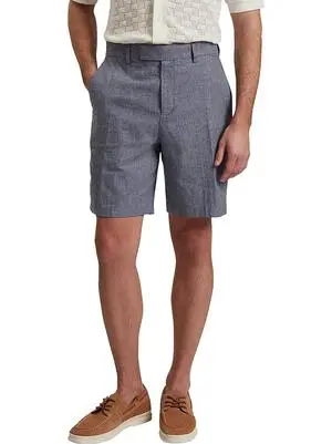 Ted Baker London Stretch Regular Fit Shorts - Navy