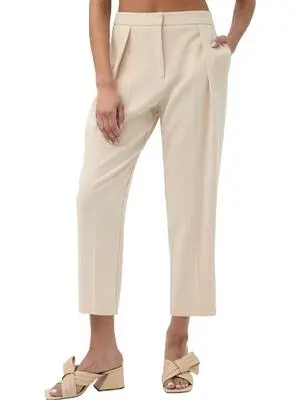 Trina Turk Larch Ankle Length Suiting Pant Poplar