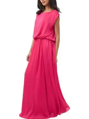 Trina Turk Blouson Maxi Dress - Forrest Rose