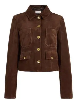 ALTUZARRA Astley Fitted Suede Jacket