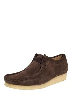 Clarks Suede Wallabee - Dark Brown Suede