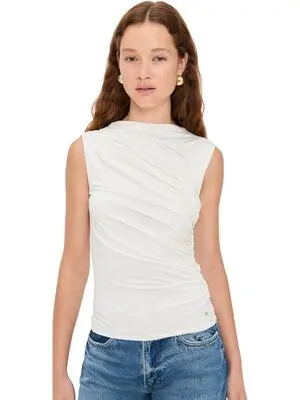 ANINE BING Lucia Top - Ivory