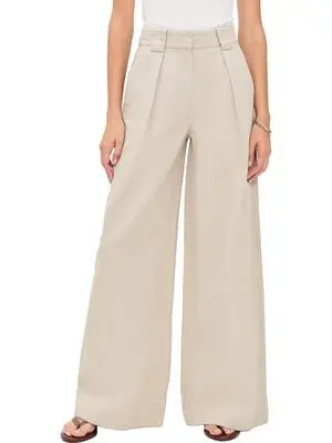 APIECE APART Eli Wide-leg Trousers - Feather Gray