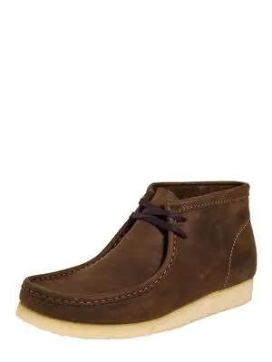 Clarks Leather Wallabee Boots - Beeswax