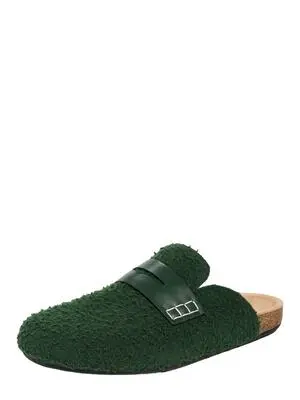 JW Anderson Felt Loafers Pine