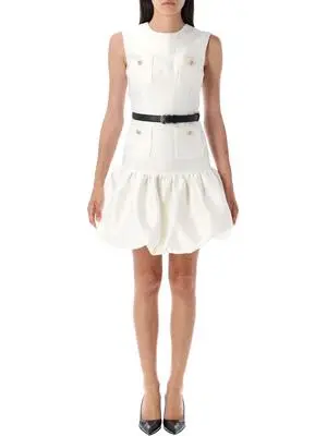SELF-PORTRAIT Self-Portrait Taffeta Mini Dress