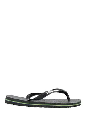Havaianas Brasil Logo Flip-flops - Black