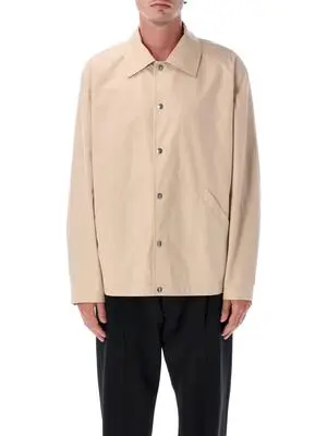 JIL SANDER Coats - Dark Sand