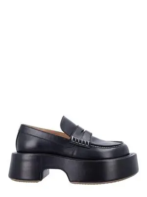 JW Anderson Platform Loafers - Black